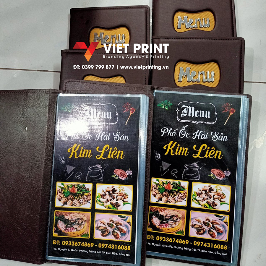 In Menu Biên Hòa Đồng Nai - In Thực Đơn Quán Ăn, Nhà Hàng, Cafe...In ...